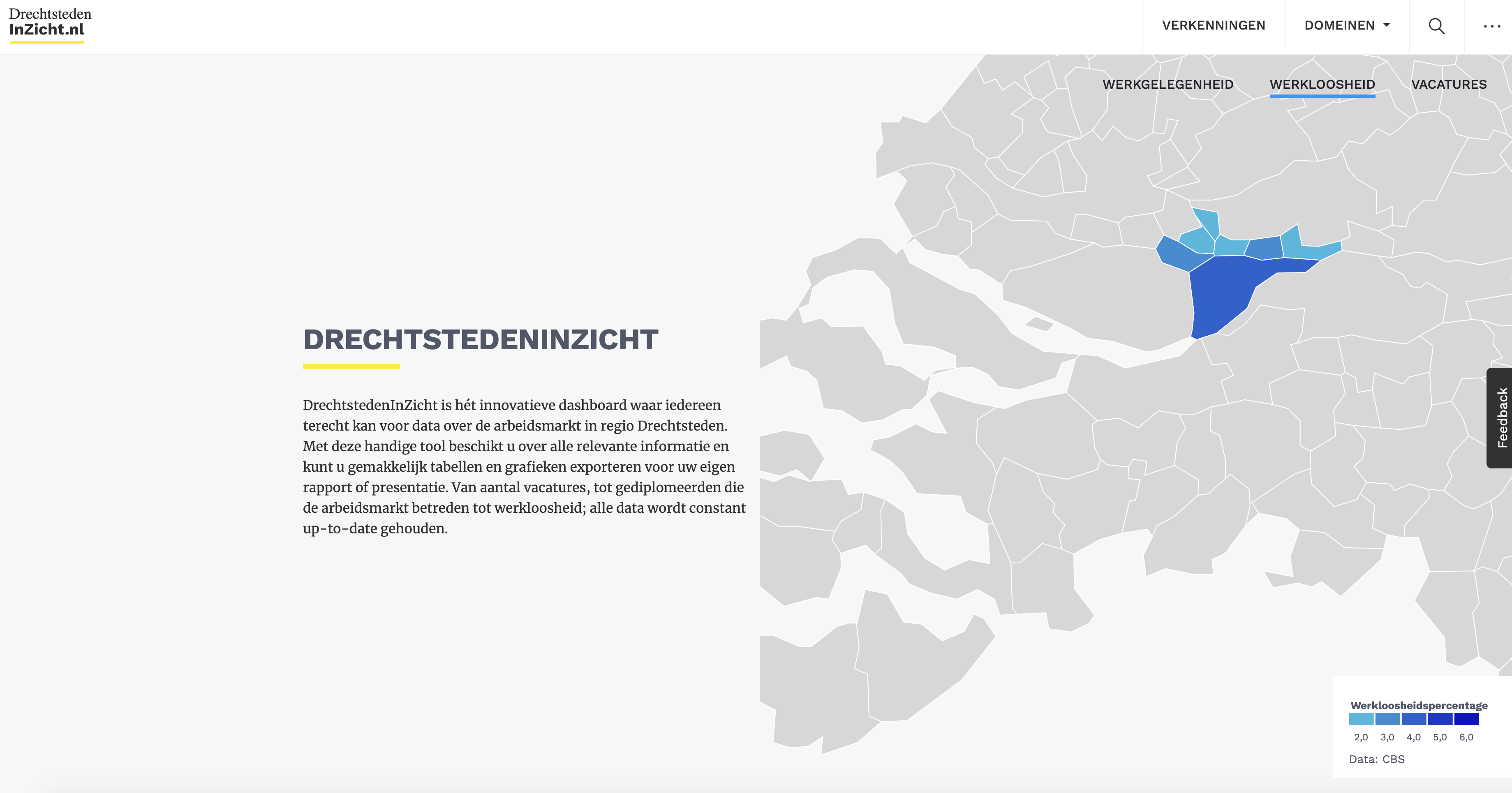 DrechtstedenInzicht: arbeidsmarkt innovatief in beeld - Werkgevers ...